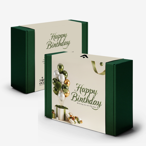 Birthday Wrap Packaging Box + Gift Card – OUD SHOP