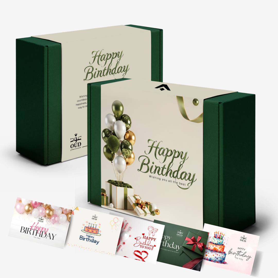 Birthday Wrap Packaging Box + Gift Card – OUD SHOP